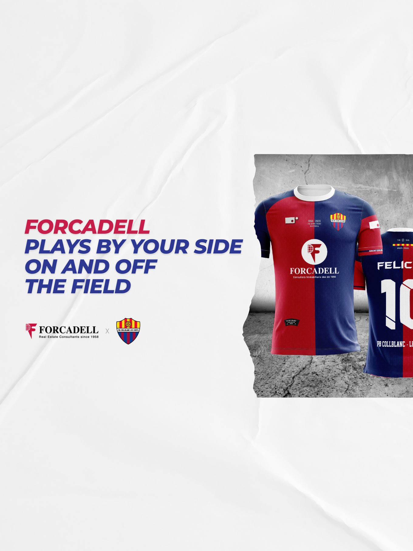 Teaming up with PB Collblanc | FORCADELL